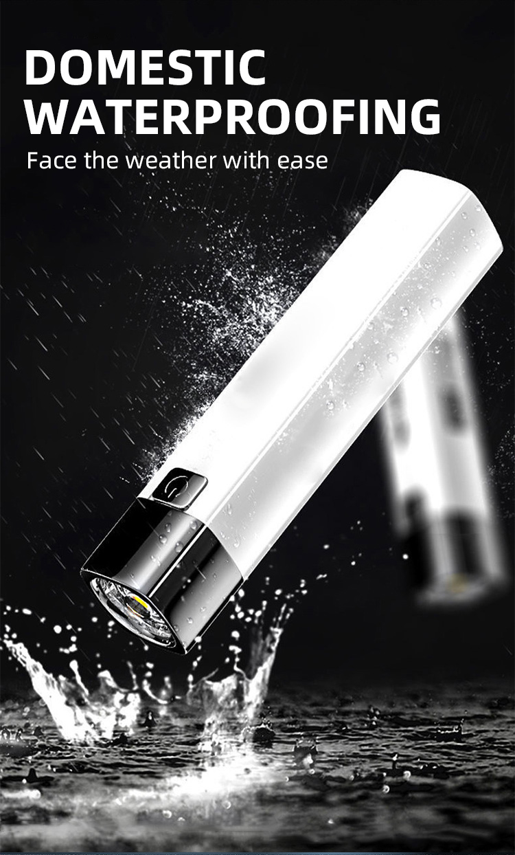 Long-Range Rechargeable Flashlight - Super Bright 1000LM, Compact ...