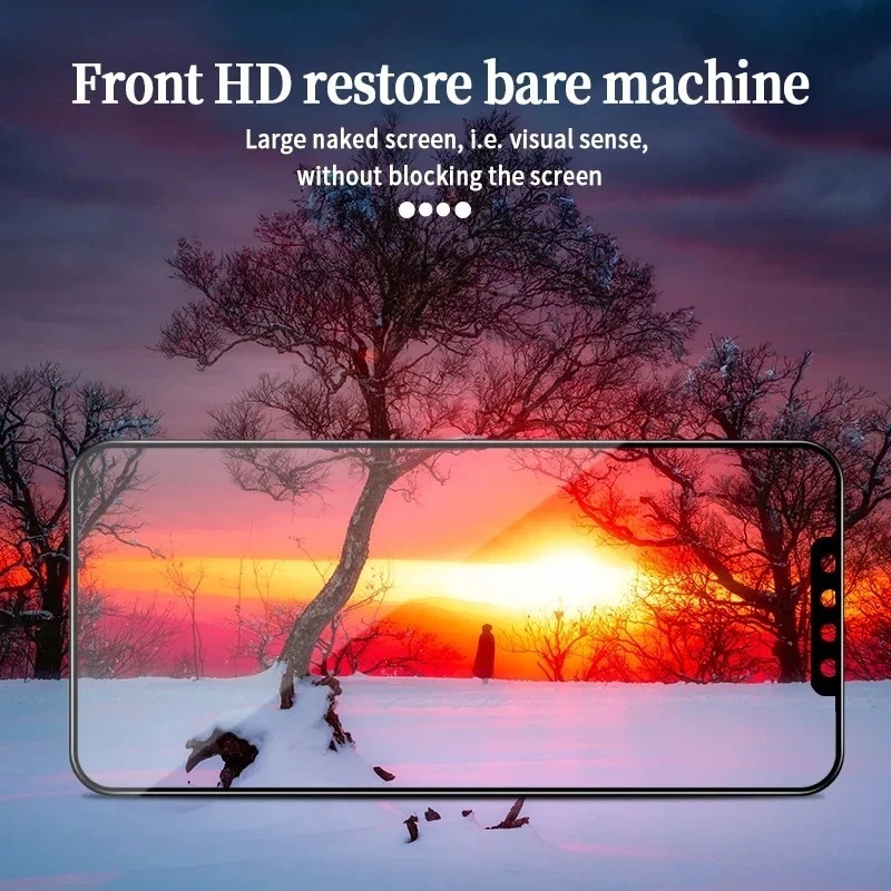 360 Degree matte Privacy Anti-Spy Ceramics Tempered Glass For Samsung ...