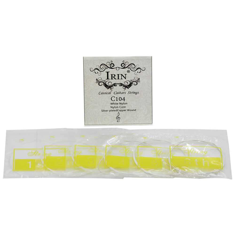 (In Stock) Acoustic Classical Guitar Strings Nylon Silver Plated Copper ...