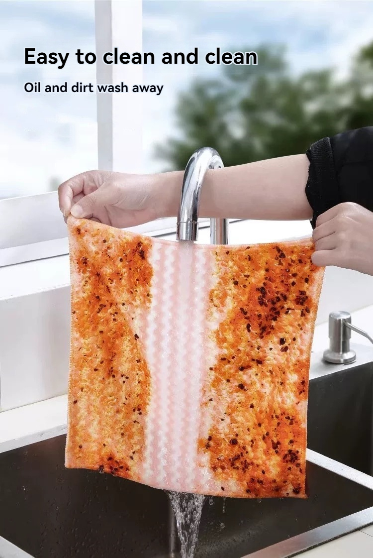 Cationic Cleaning Cloth: Highly Absorbent, Lint-Free Household Cloth ...