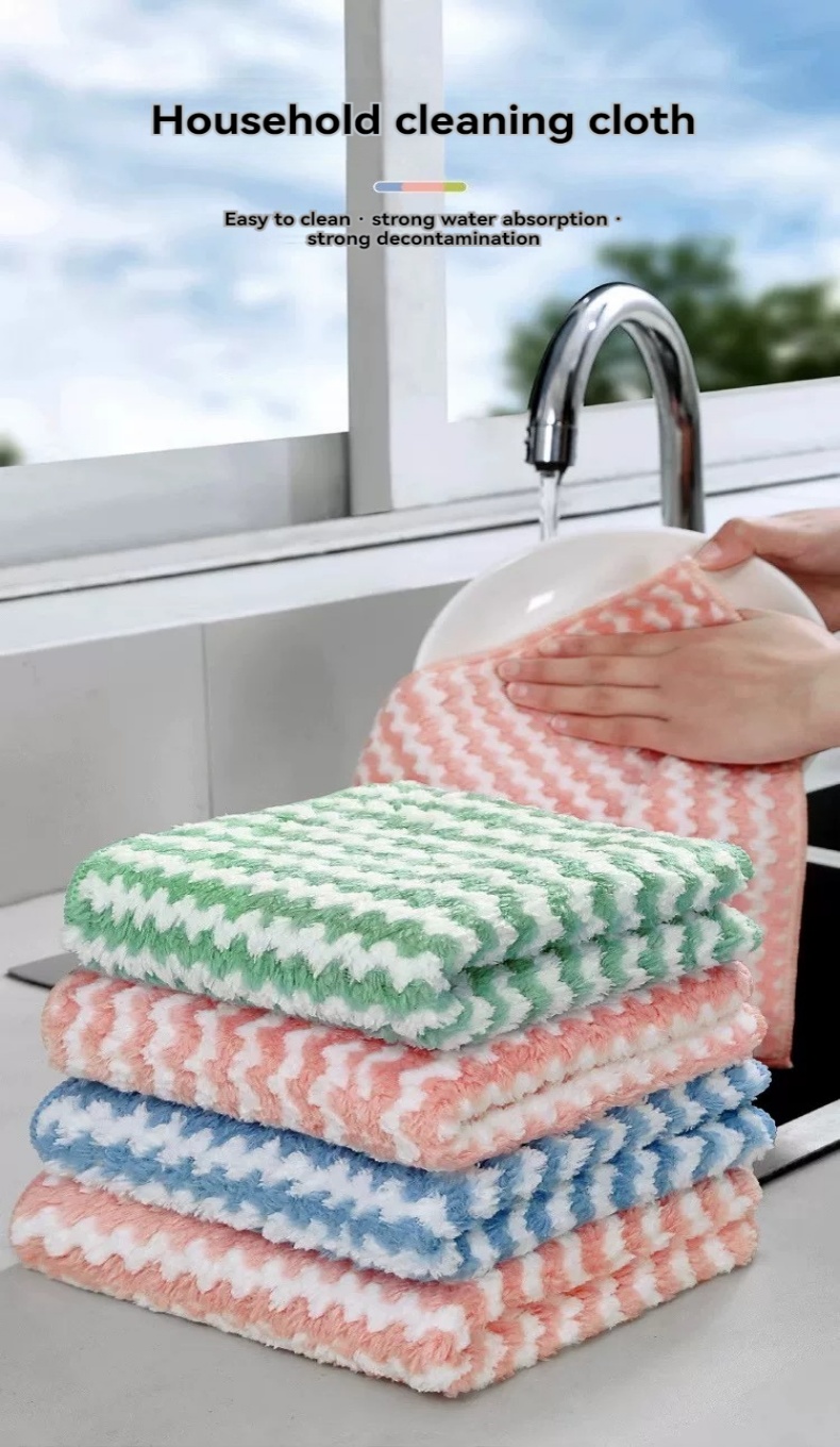 Cationic Cleaning Cloth: Highly Absorbent, Lint-Free Household Cloth ...