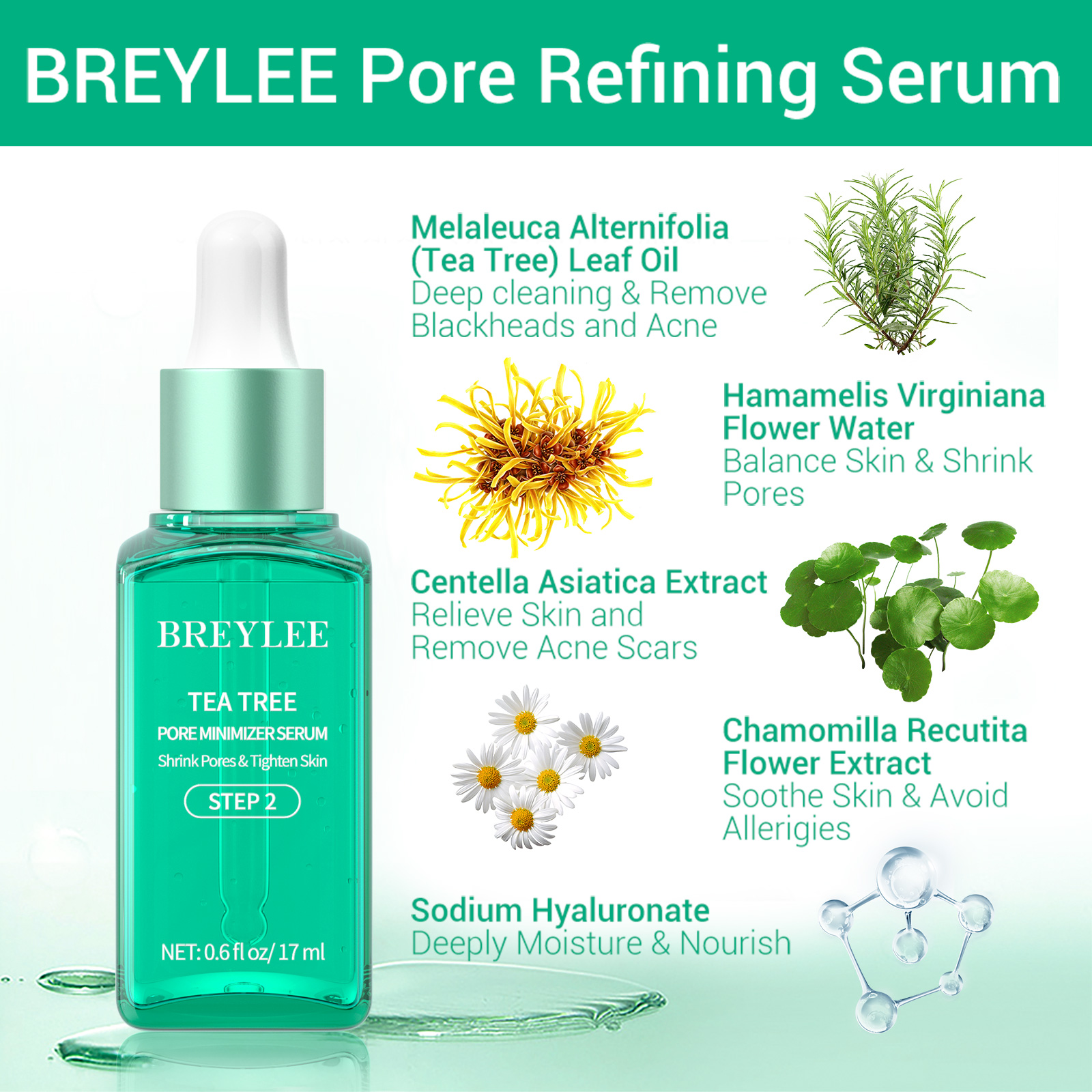 BREYLEE Shrinks Pore Serum Blackhead Mask Serum | Shopee Philippines