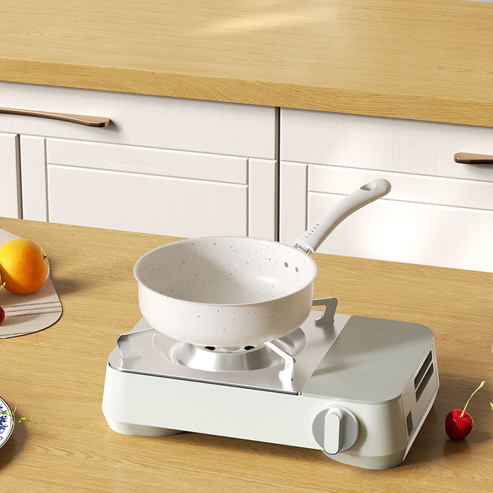 Original White Frying Fan Non Stick Egg Pan Non Stick Non Stick Frying ...