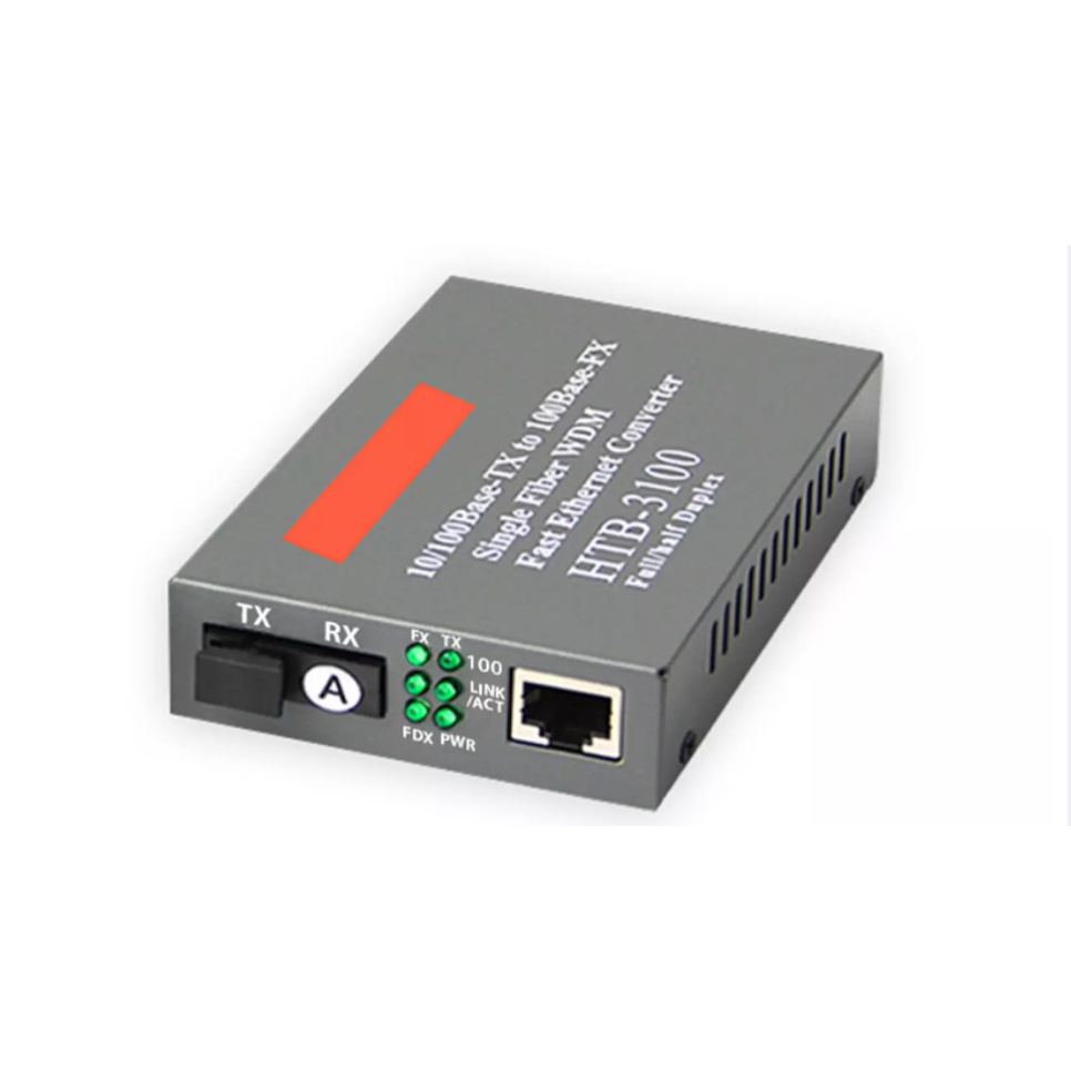 HTB-3100 Media Converter Netlink Fiber Transceiver Fiber Converter 20km ...