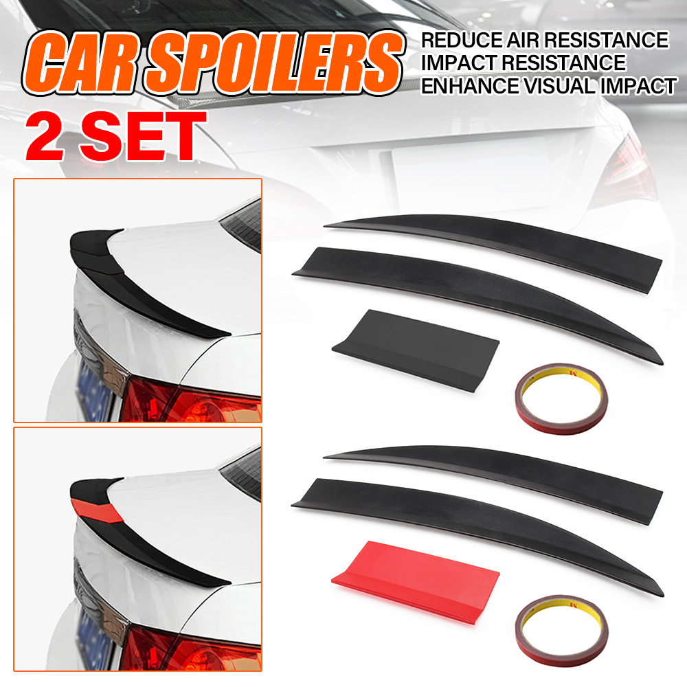 Universal Automotive modification of Tail Wingpoiler Lip Rear Spoiler ...