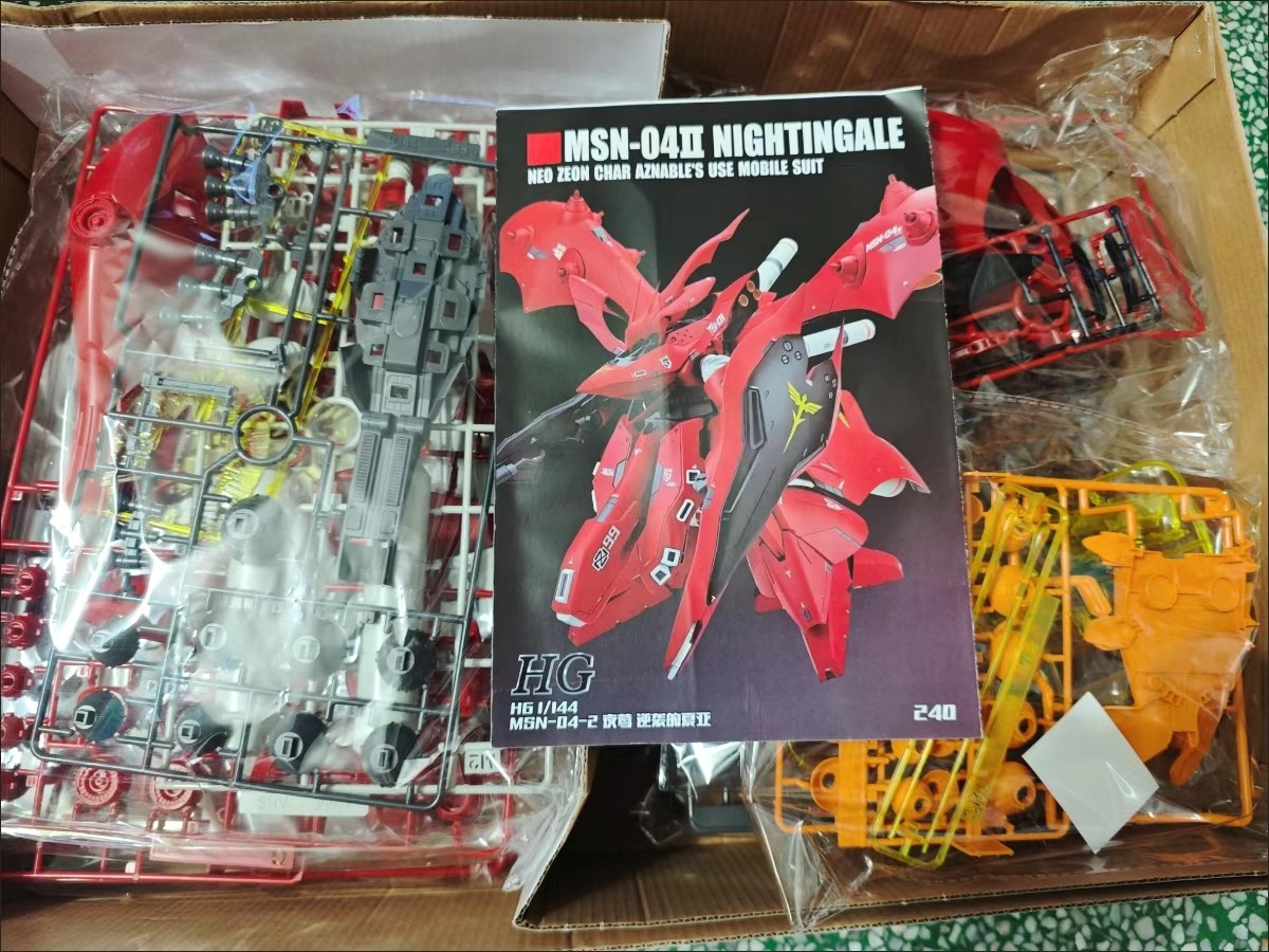 STAR nightingale 1/144 MSN-04-2 MSN-O4I NIGHTINGALE NEO ZEON CHAR ...