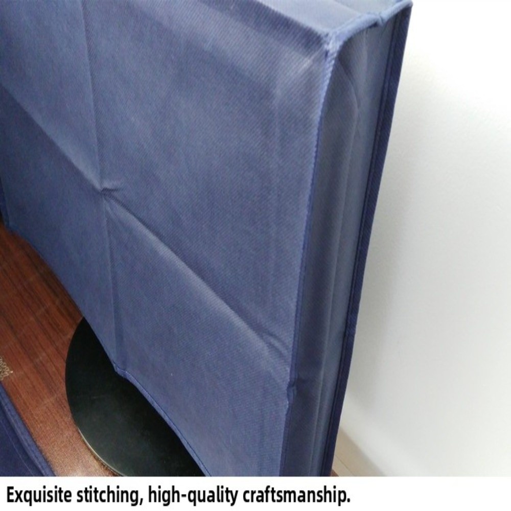 SUKIKI Blue Nonwovens Desktop PC Dust Cover Set (3PCS) - Moisture ...