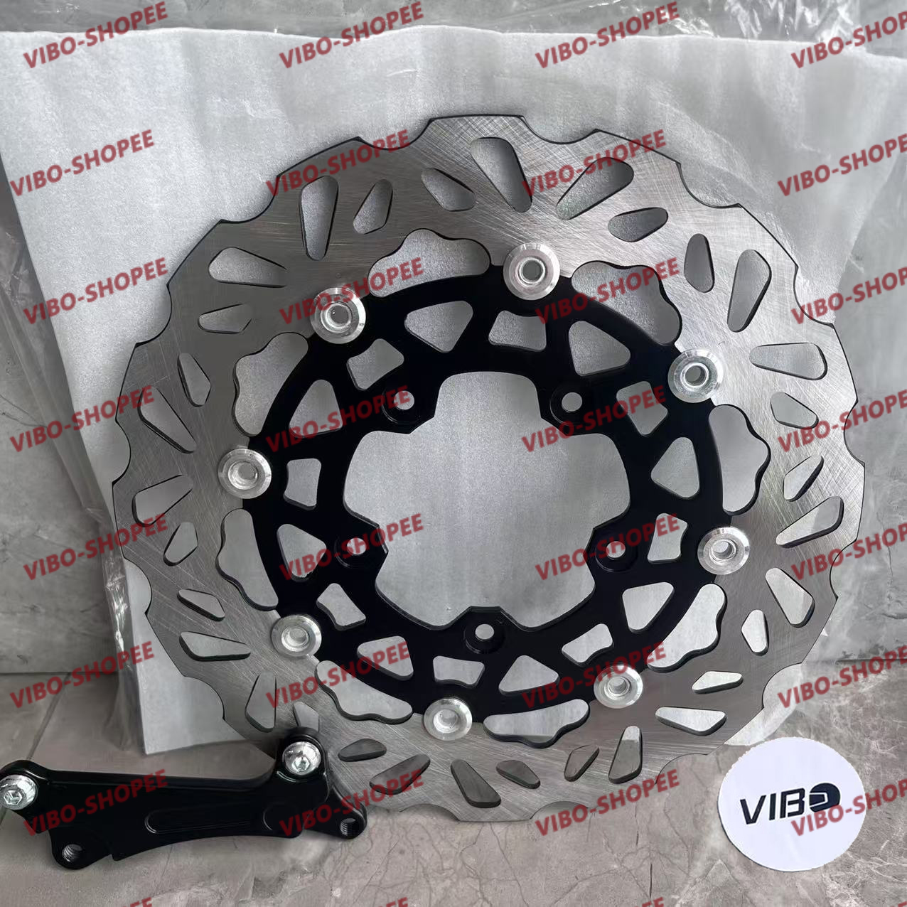 [COD] Big Disc Click 125i v3 Click150i 260mm 5holes w/bracket（Alloy ...