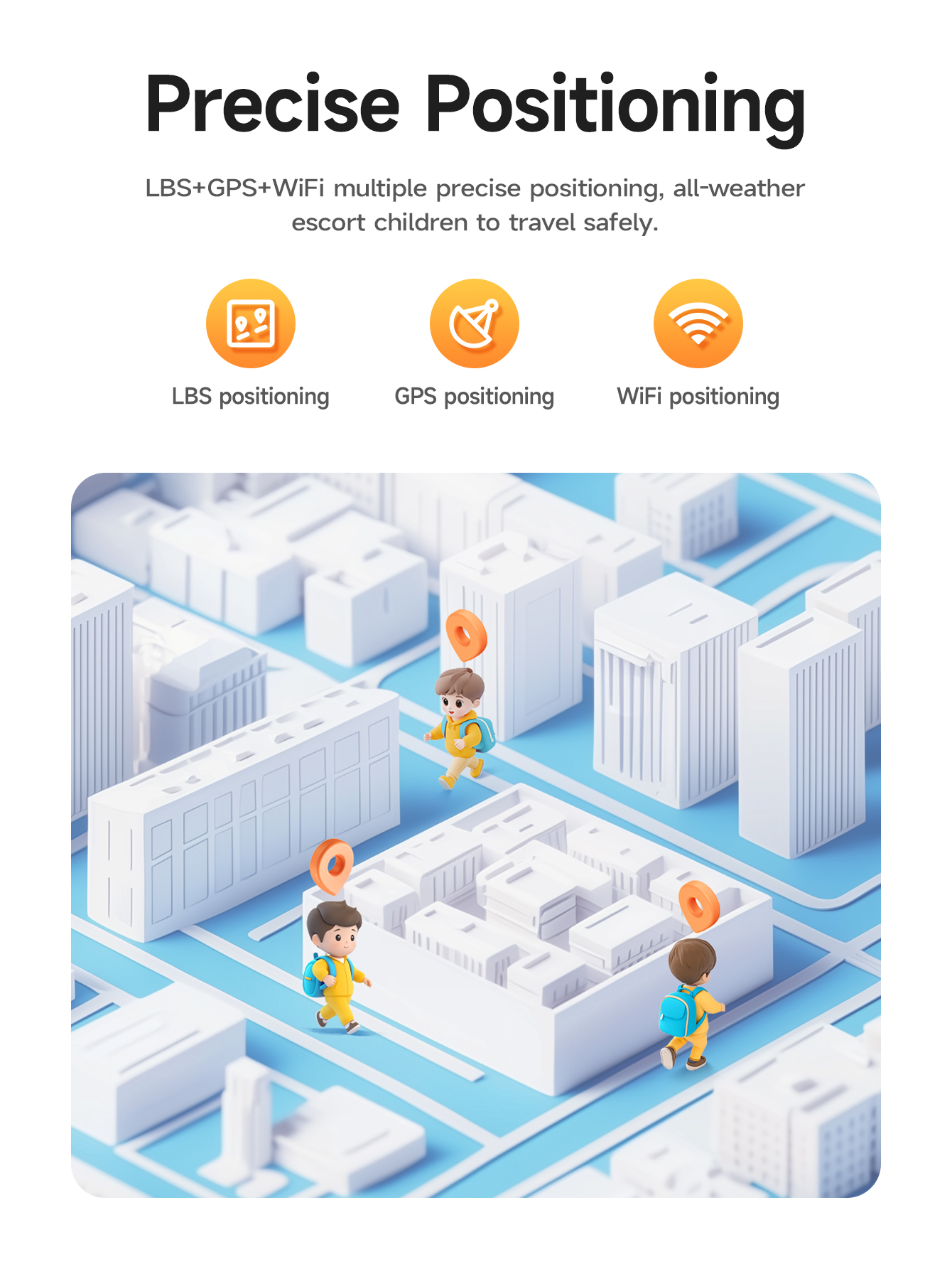 HOCO Y104 1.69 inch 2.5D HD Touch Screen 4G Children Phone Watch LBS ...