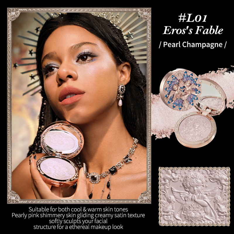 Flower Knows Highlighter Little Angel Collection Embossed Pearl ...