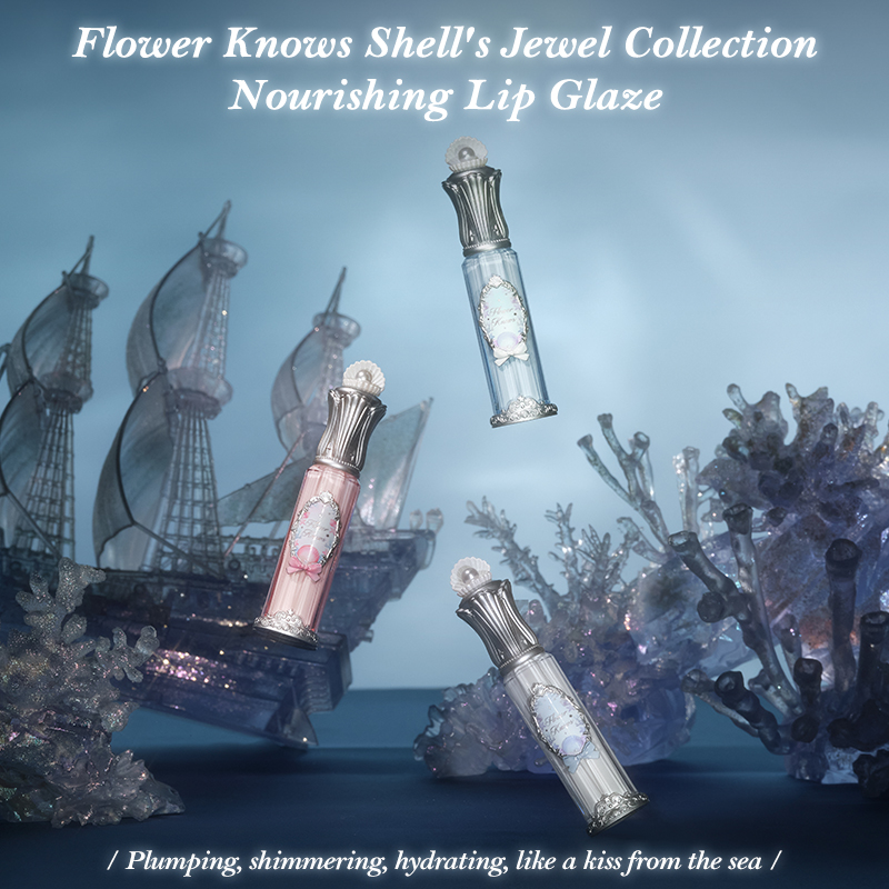 Flower Knows Shell's Jewel Collection Nourishing Lip Glaze 4.8ml ...