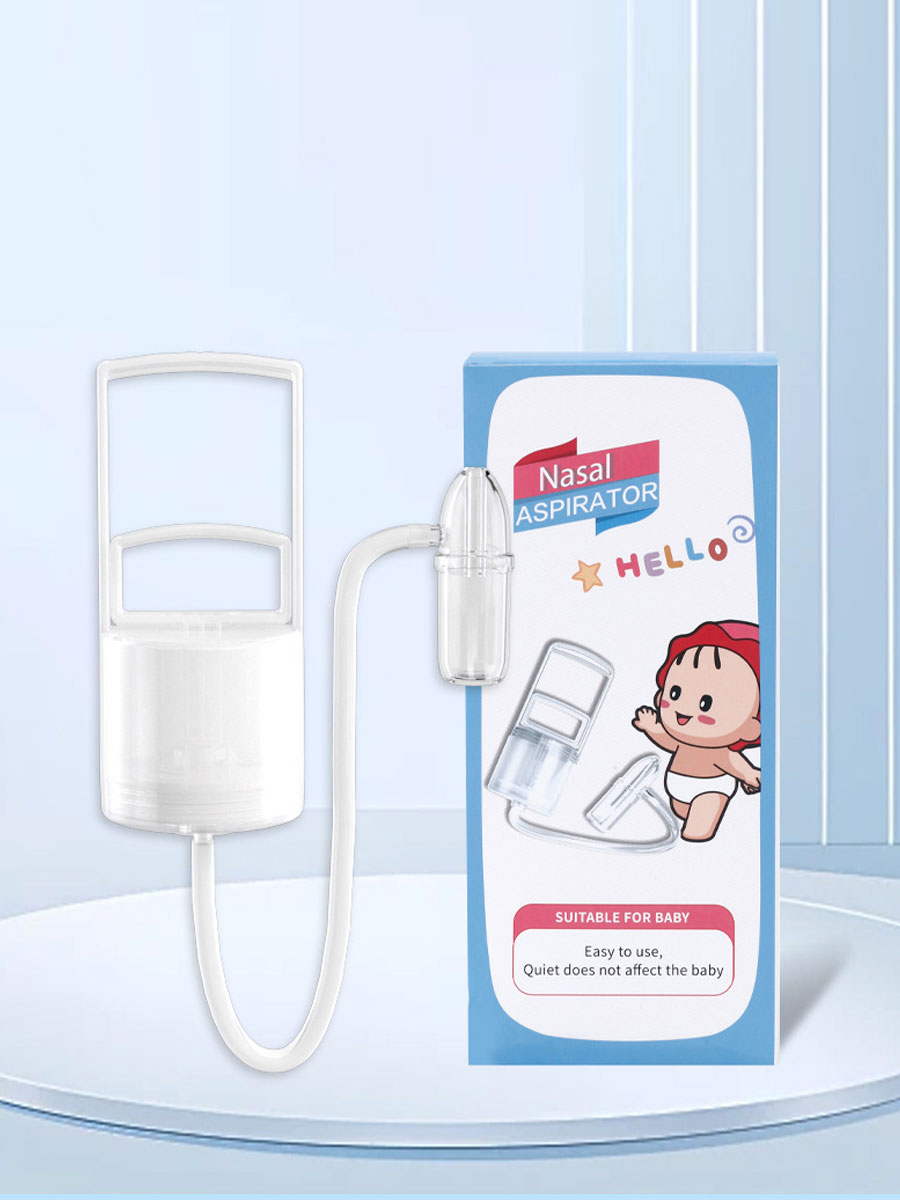 New Baby Nasal Aspirator Manual Snot Sucker for Mucus Removal ...