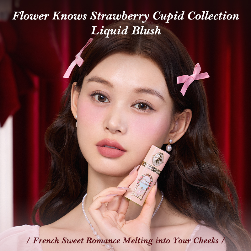 Flower Knows Strawberry Cupid Collection Liquid Blush Easy to Blend ...