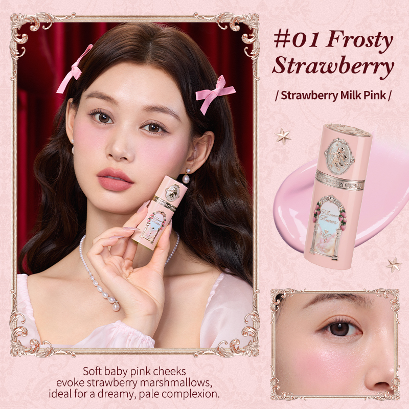 Flower Knows Strawberry Cupid Collection Liquid Blush Easy to Blend ...