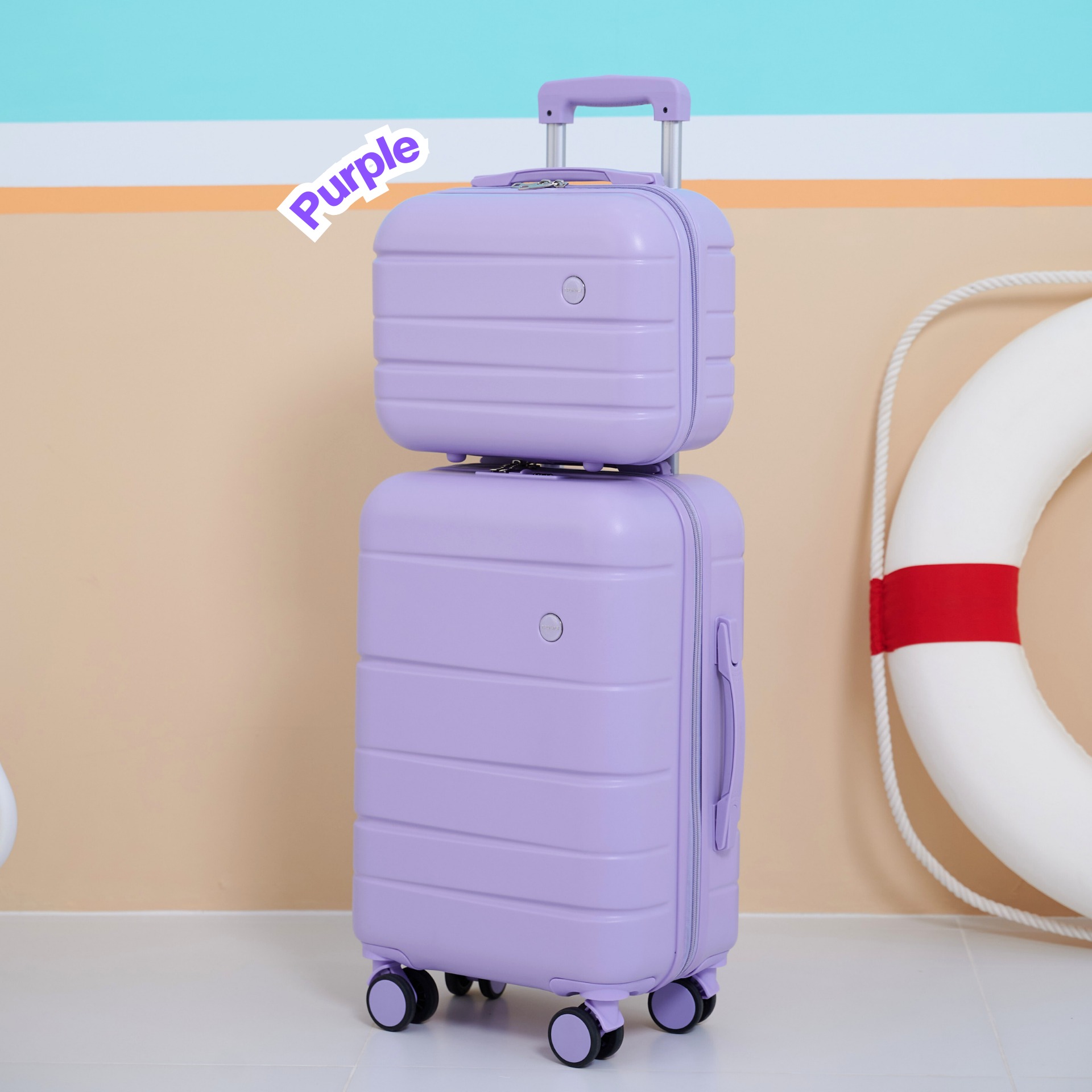 Tpartner Strong Luggage 3 Pcs Set Eco Series 4 Weels 360 Rotation ...