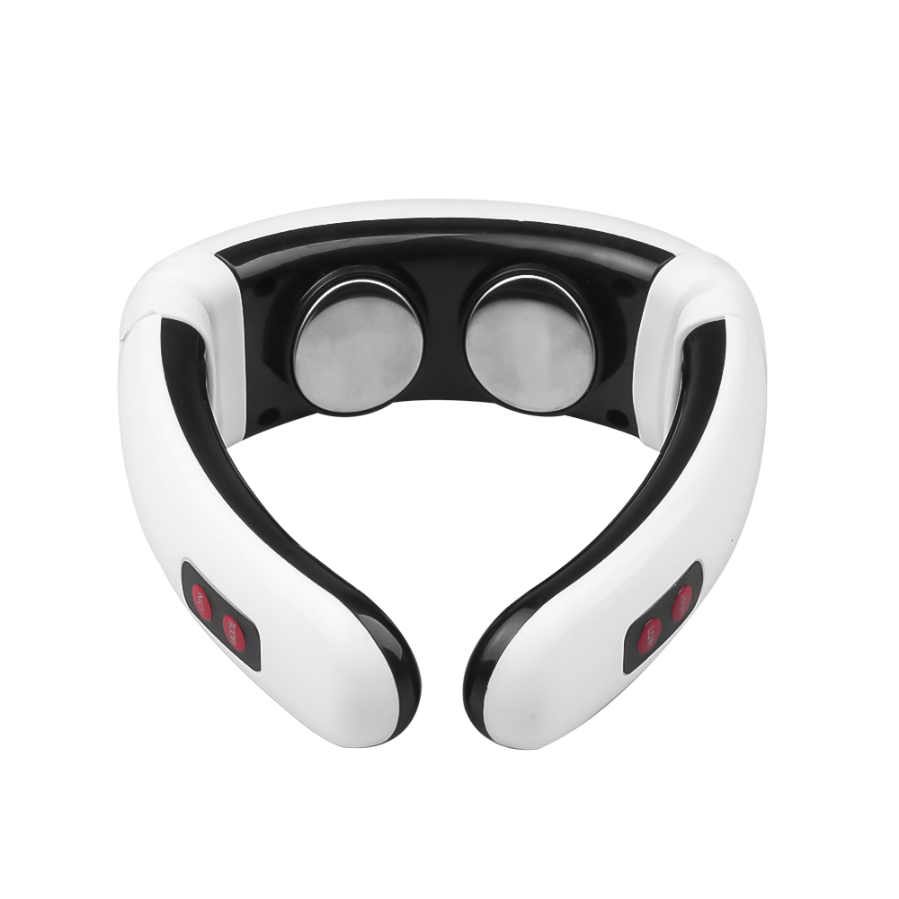 Electric Neck Massager With 6 Modes Dual Electronic Pulse Massage ...