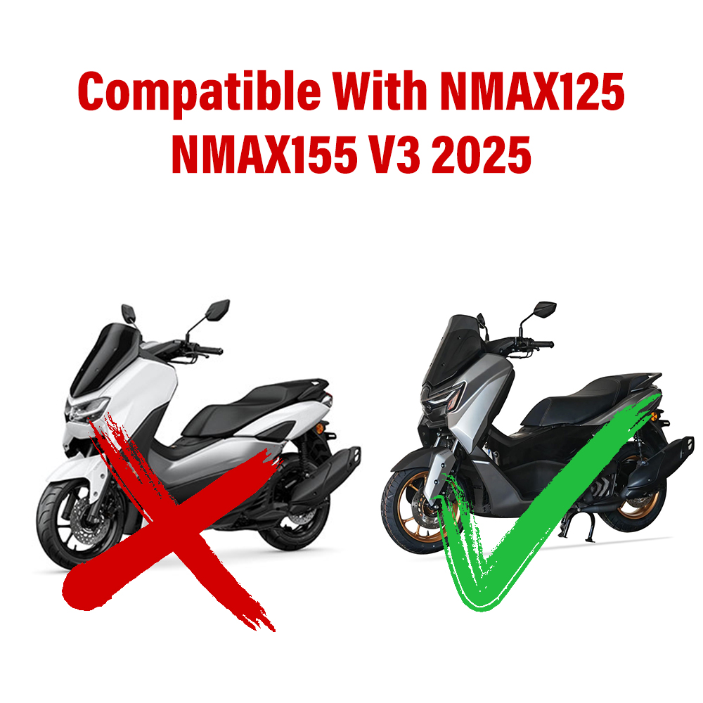 For YAMAHA Nmax155 125 V3 2025 TechMax Trubo Waterproof Storage Cap ...