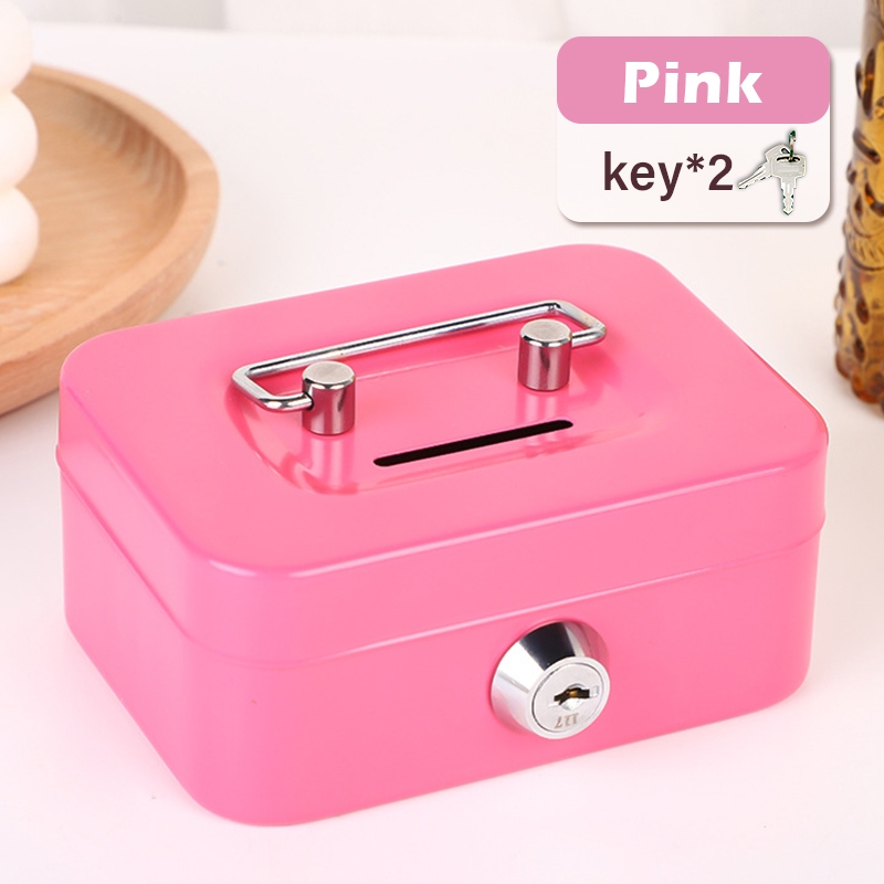 Waterproof Money Secret Security Safe Box With Metal Lock Password/Key ...