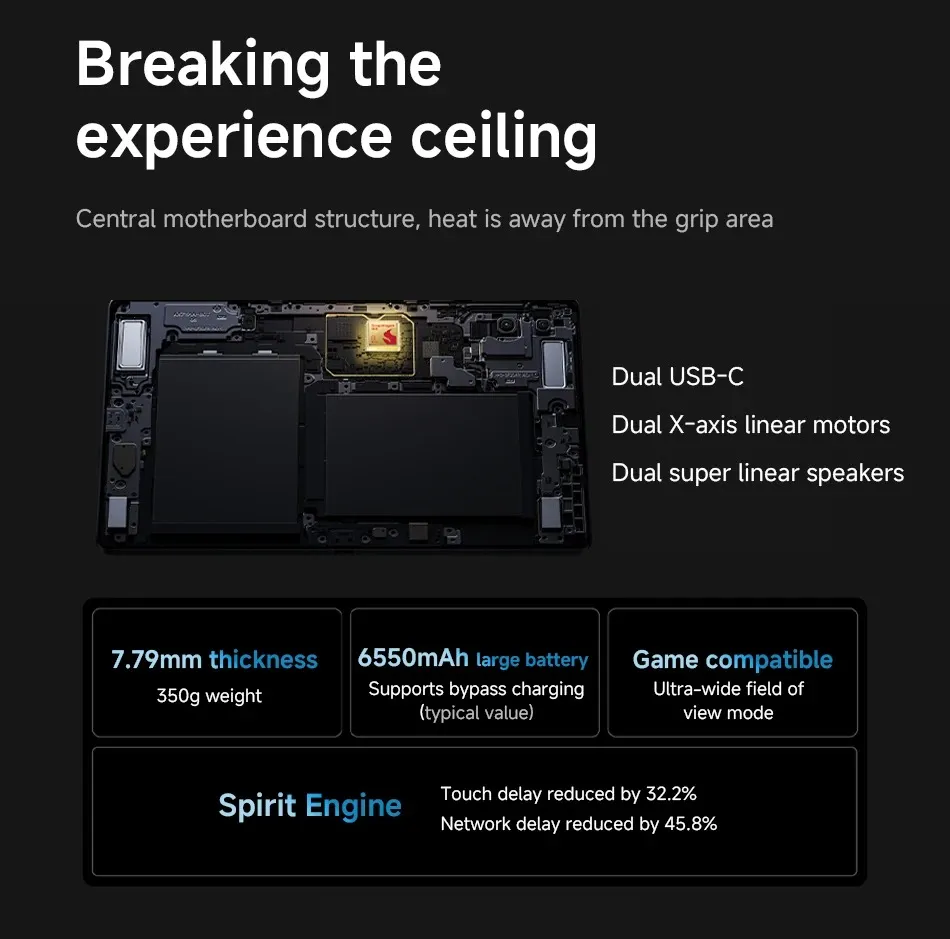 Lenovo Legion Y700 2025 Snapdragon 8 Gaming Tablet Pad 8.8 inch 2.5K 144Hz 68W Fast Charging ...