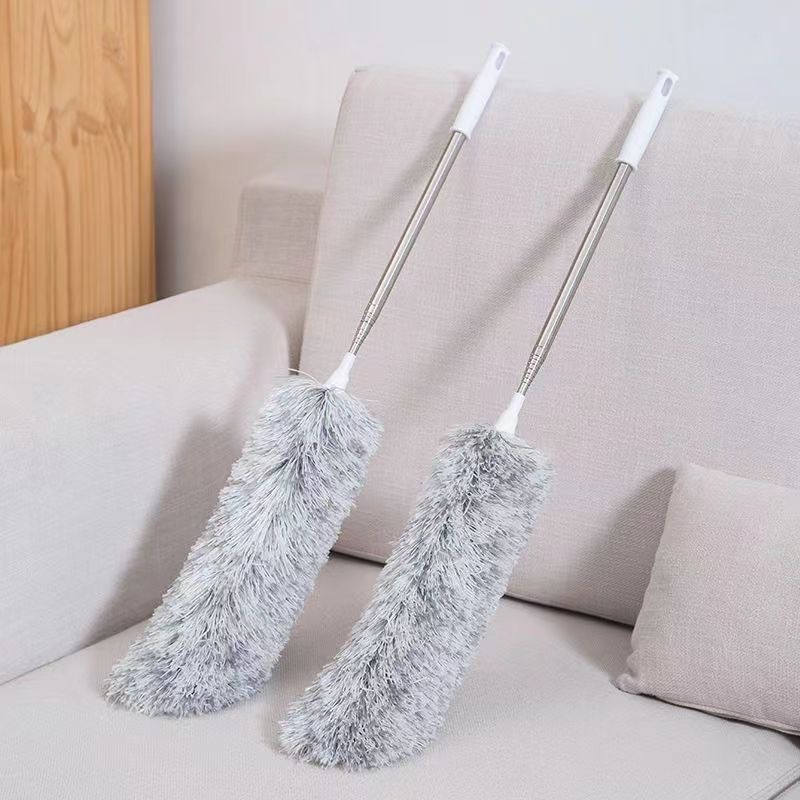 Extended Feather Duster with Electrostatic Dust Removal for Household ...
