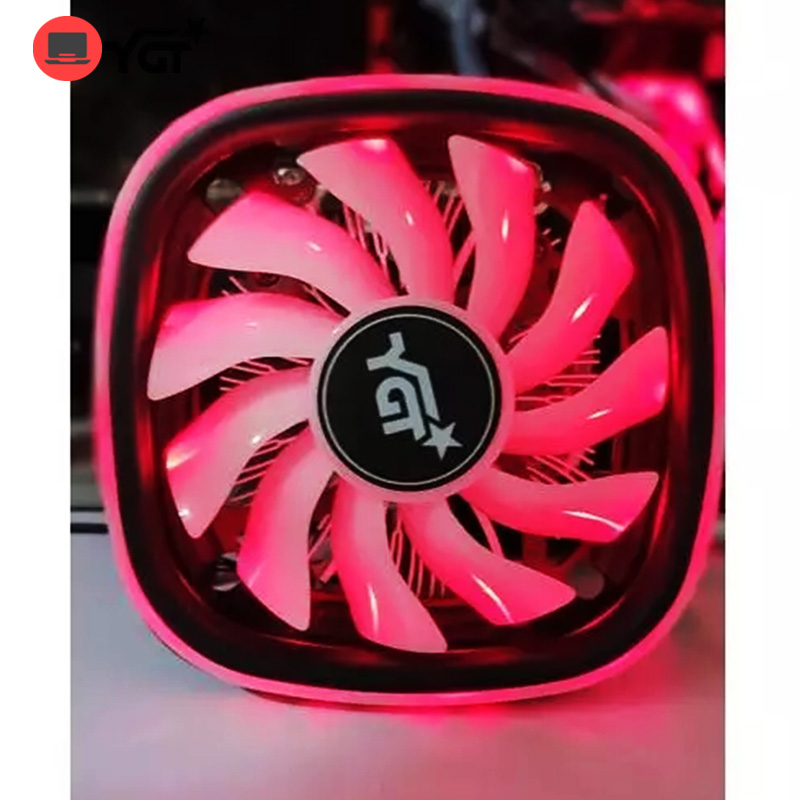 YGT COOLMAX 120mm CPU Cooler 3-PIN 1900Rpm 900W 12V Aura Sync RGB ...