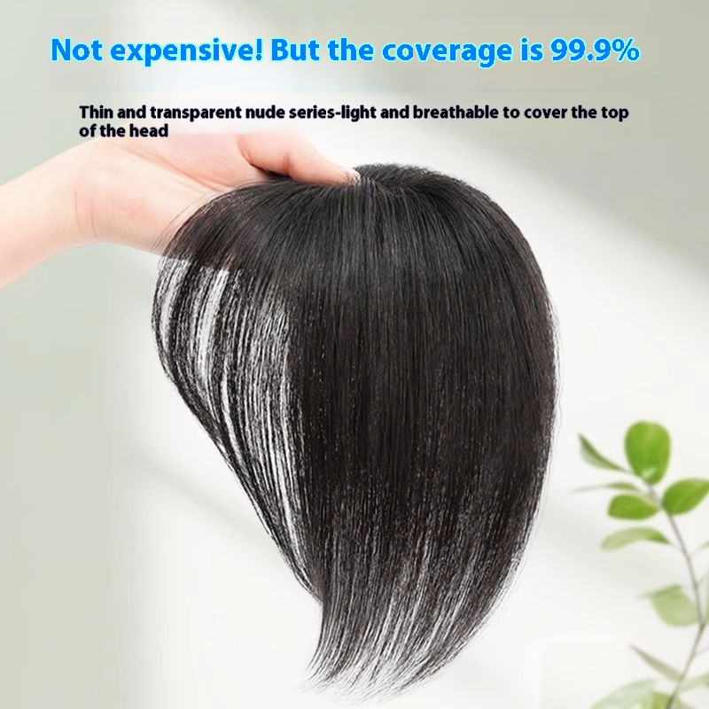Hair Topper for Women Invisible Thin Skin Wig Piece - Volumizing Scalp ...