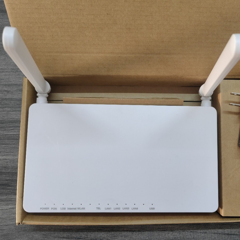 NEW ZTE F670L GPON ONT V3 2.4G 5G WIFI 4 vlan 1 usb indicator lights ...