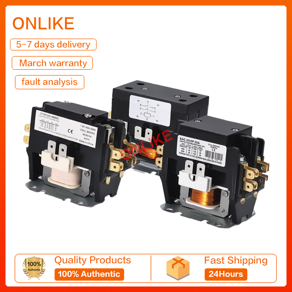 NEW Air conditioner outdoor contactor 25A 30A relay AC 3P Refrigerator ...