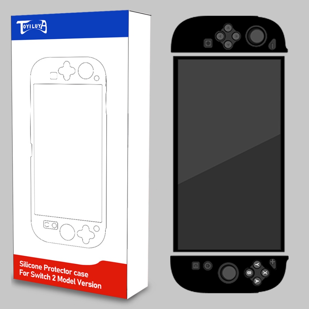 Split Soft Silicone Cover Rubber Case Protective Skin for Nintendo ...