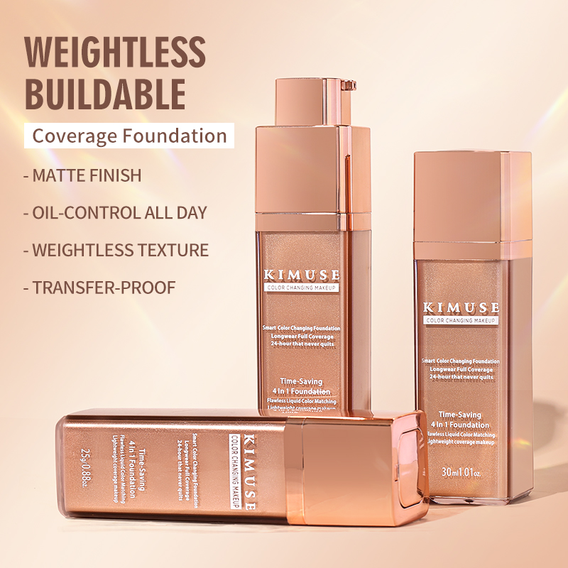 KIMUSE Smart Color Changing Foundation Makeup 24H Long-lasting ...