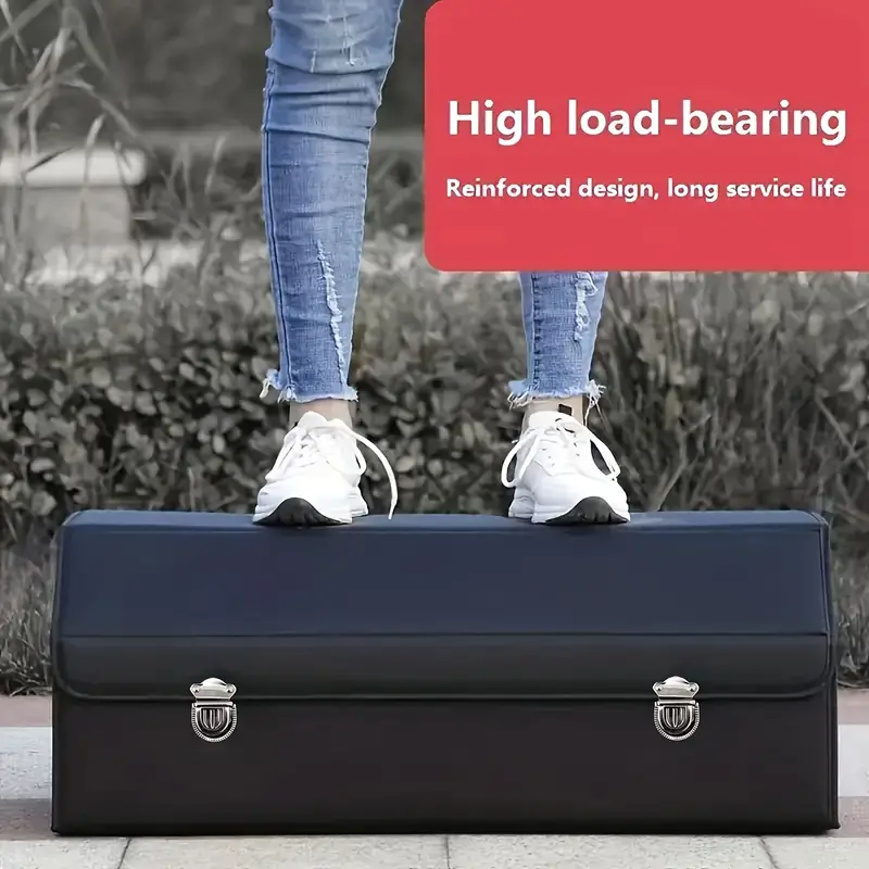 Car Supplies, Trunk, Storage Box, Car Solid Color Buckle Storage Box ...