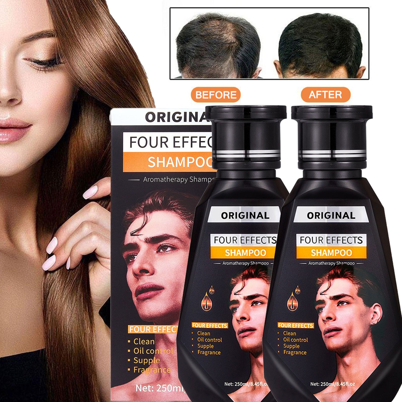 Buy 1 Get 1 Free on 2 Pieces of Imported Anti-hair Loss Ginger Herbal ...