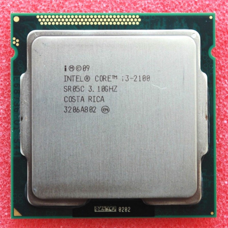 Core i3 2100 2120 2130 LGA1155 CPU processor double cores 3.1/3.3/3.4 ...
