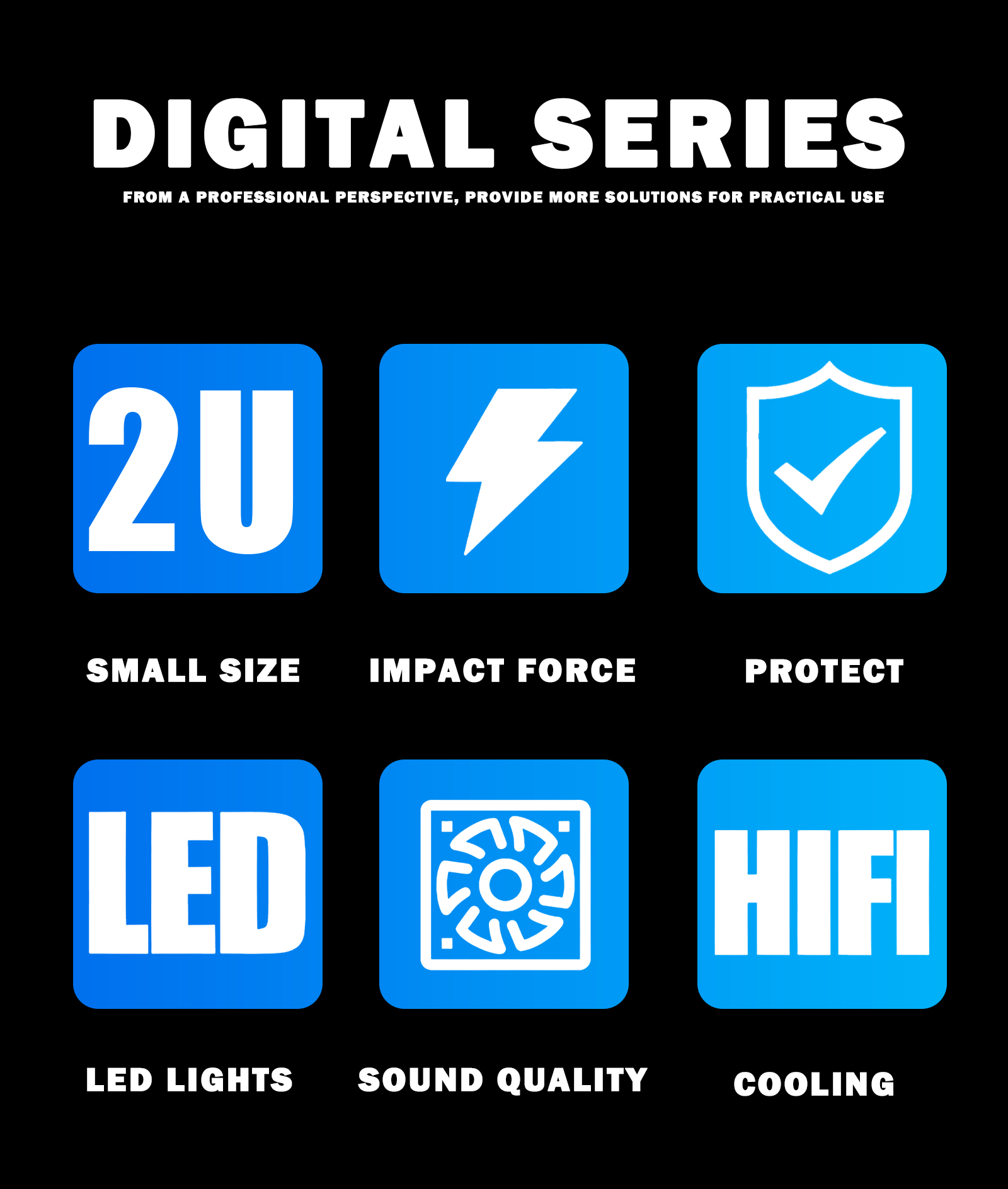 SHALANRA PR9900-4PW Audio Power Amplifier 1200/1500W 8 Ohm High Power 2/4 Channel Amplifier ...