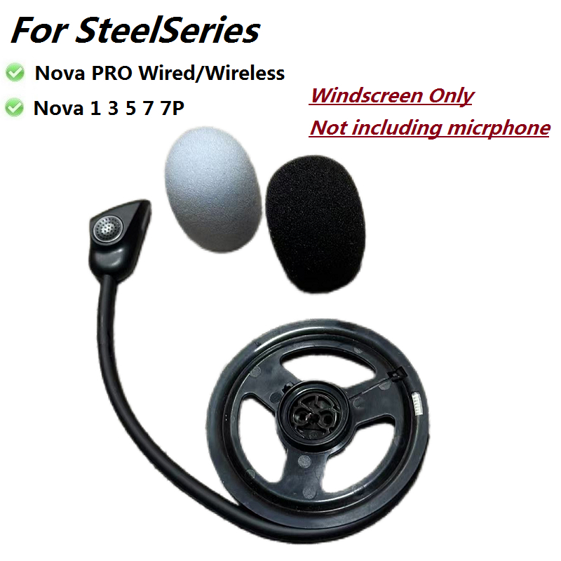 Replacement windscreen for SteelSeries Arctis Nova Pro/Nova 7 Nova 1 3 ...