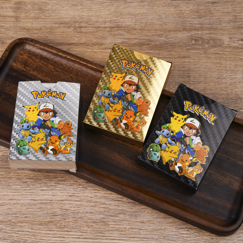 Colorful Pokemon Cards 55Pcs/set VMAX GX Gold Silver Black Foil Cards ...