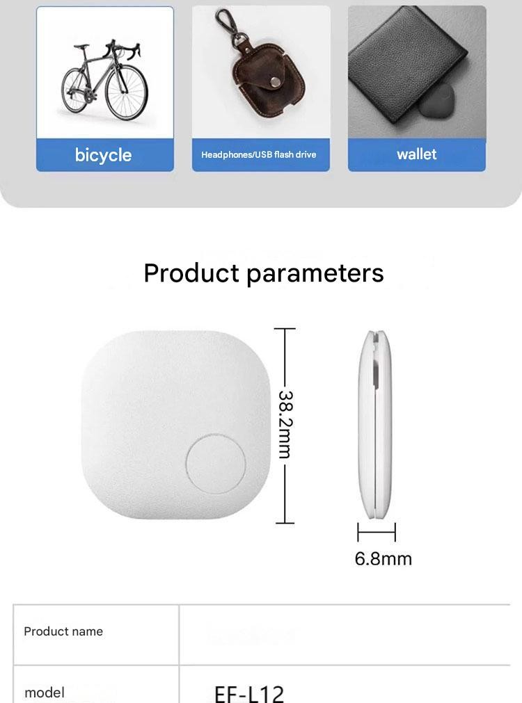 Sorf Smart GPS Tracker Mini Tag Anti Lost Device for IOS Find My APP ...