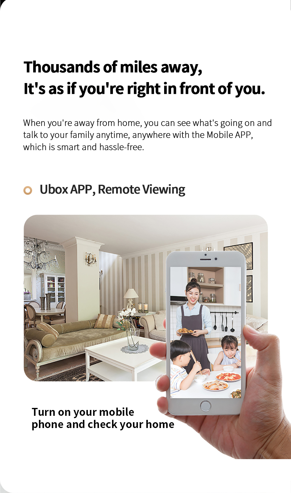 Ubox 5MP 4G Mini Security Camera HD Surveillance, Low Power, Voice ...