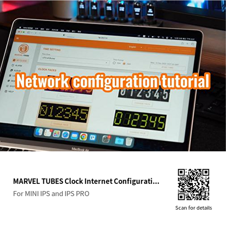 -LW- Desktop Clock Creative Decoration RGB Digital Clock Analog Glow ...