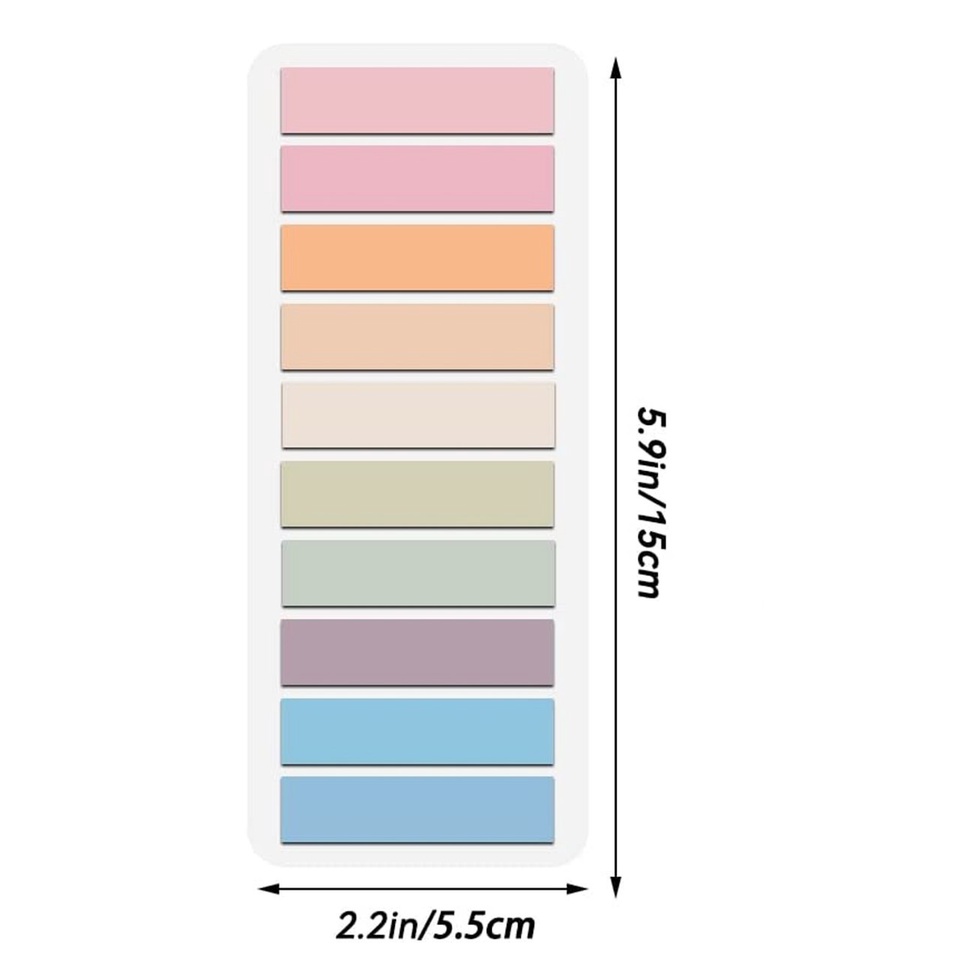 200 pcs index sticker label sticker colorful markers classification ...