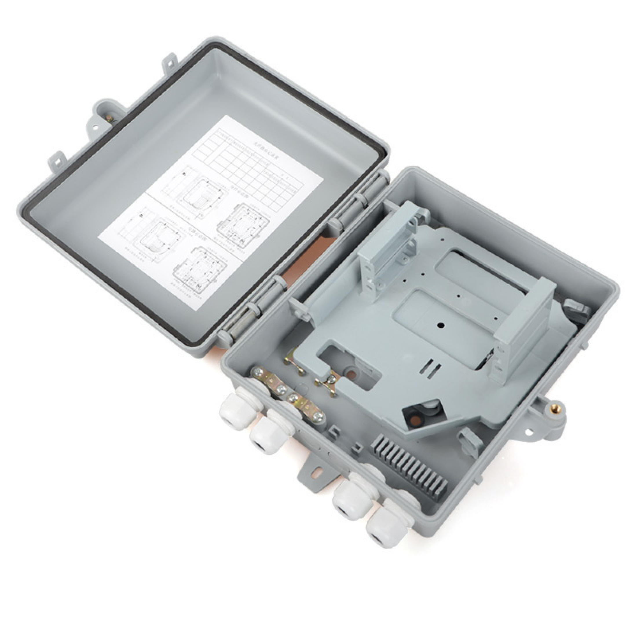 1:16 1:8 Nap Box 2 in 1 Fiber Optic PLC Splitter Box and Coupler 24 ...
