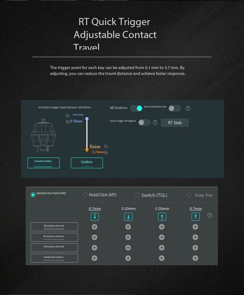 EPOMAKER HE65 Magnetic Wireless Keyboard 65% Hot swappable RGB GASKET ...