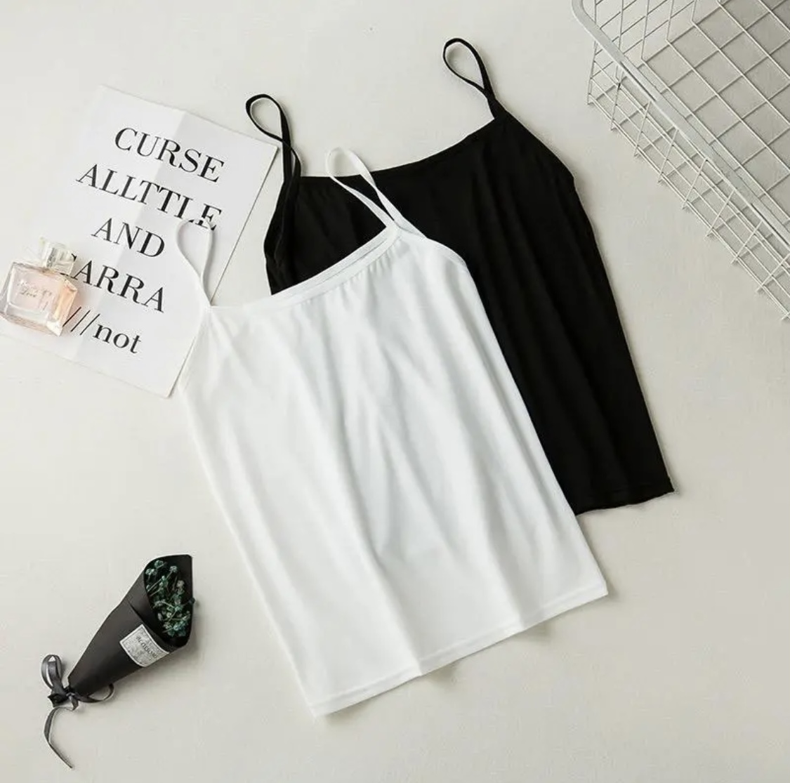 【12 Hour Ship】Sling tank top for woman Camisolest Top Undershirt Inner ...