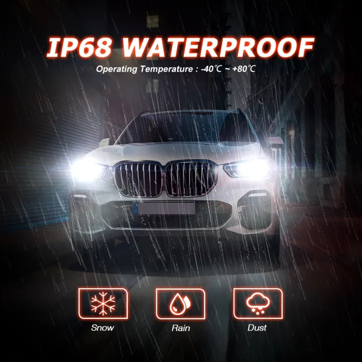 NeoGlow NOVA 100W Led headlight for car 15000LM H1/H4/H7/H11Modelo 3000K/4300K/6000K Tricolor ...