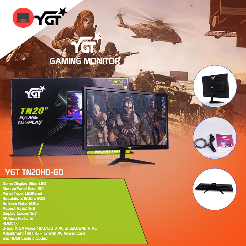 YGT FHD Monitor 27/24/23.8/21.5/20/19 Inch 60Hz 75Hz Brand New Original ...