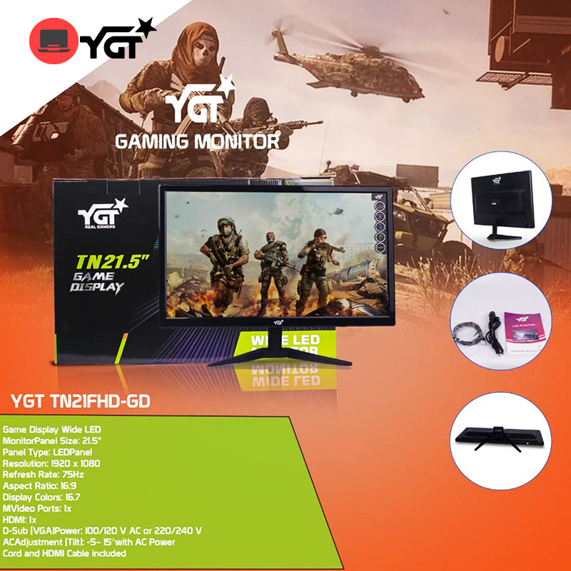 YGT FHD Monitor 27/24/23.8/21.5/20/19 Inch 60Hz 75Hz Brand New Original ...