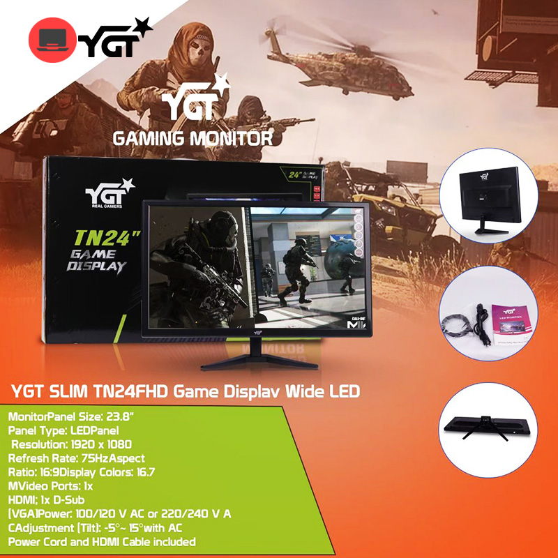 YGT FHD Monitor 27/24/23.8/21.5/20/19 Inch 60Hz 75Hz Brand New Original ...