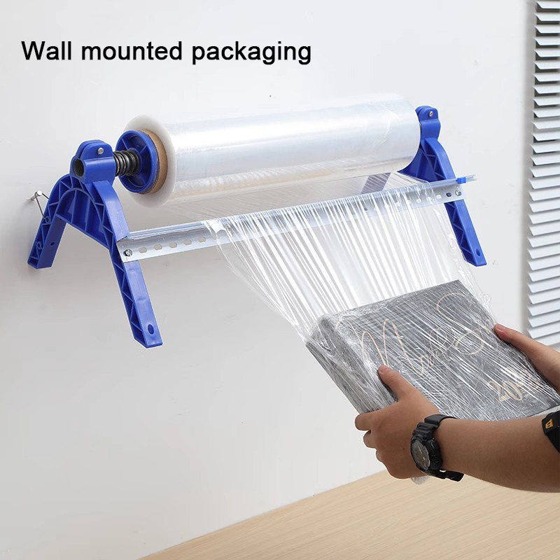 Stretch Film Wrap Dispenser Table Packing Film Holder Manual Desktop ...