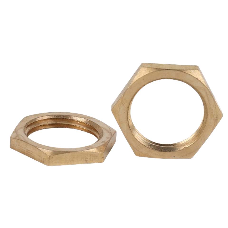 Full copper and cap lock nut fastening lock nut hexagonal small circle ...