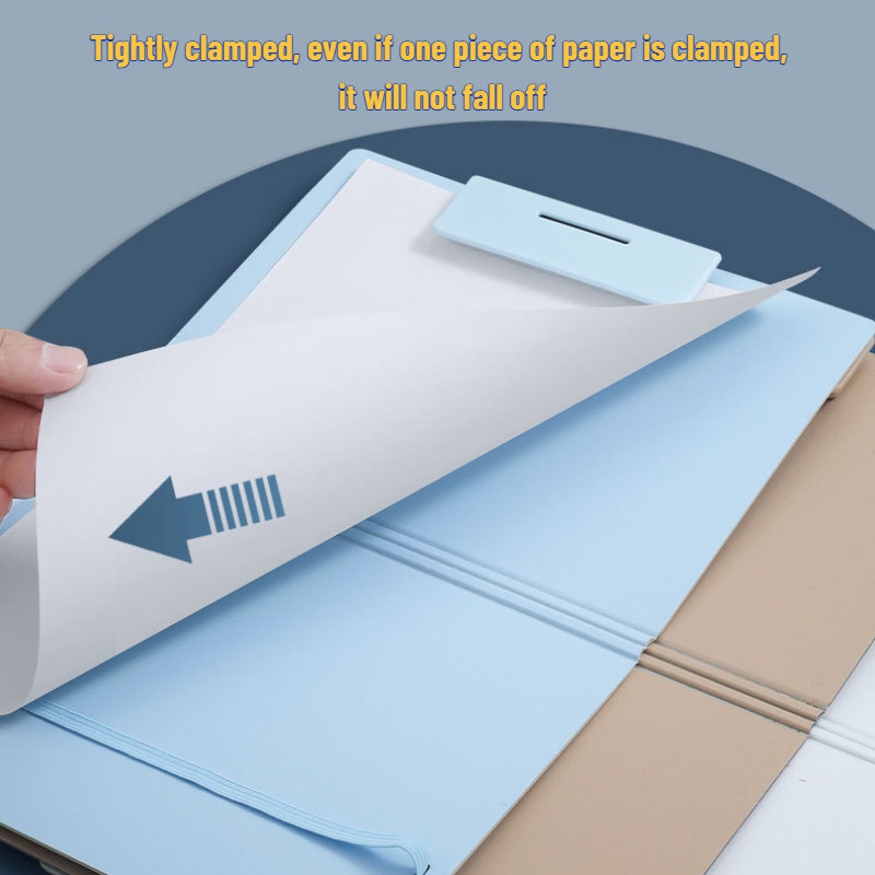 A5 Foldable Clipboards File Folder Low Profile Clip Paper Organizers ...